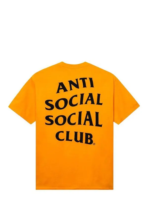 ANTI SOCIAL SOCIAL CLUB Mind Games Tee Shirt - Yellow