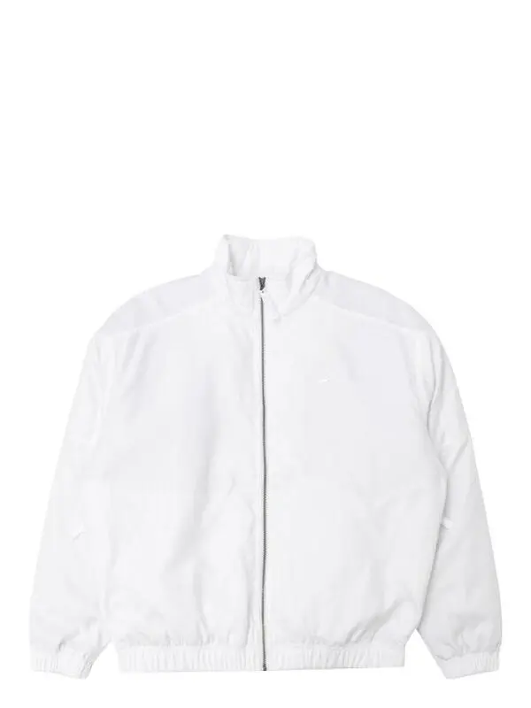 Nike Sportswear Solo Swoosh Satin Jacket - White