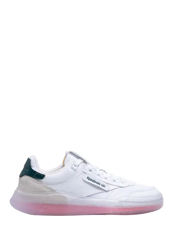 REEBOK Club C Legacy Sneakers - White/twisted Coral/forest Green