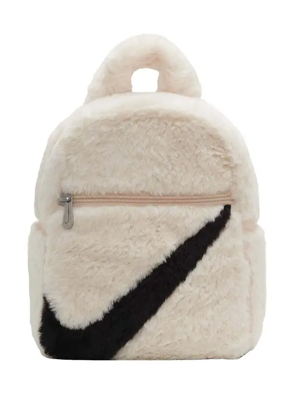Nike Sportswear Futura 365 Faux Fur Mini Backpack - Guava Ice/black