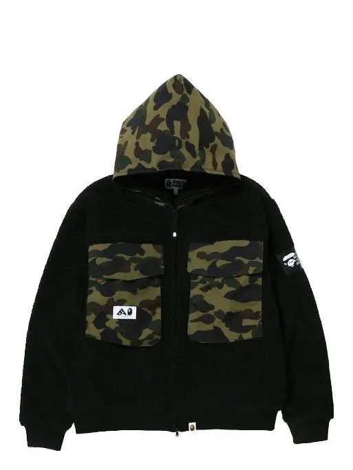 BAPE Boa Fleece Jacket - Black