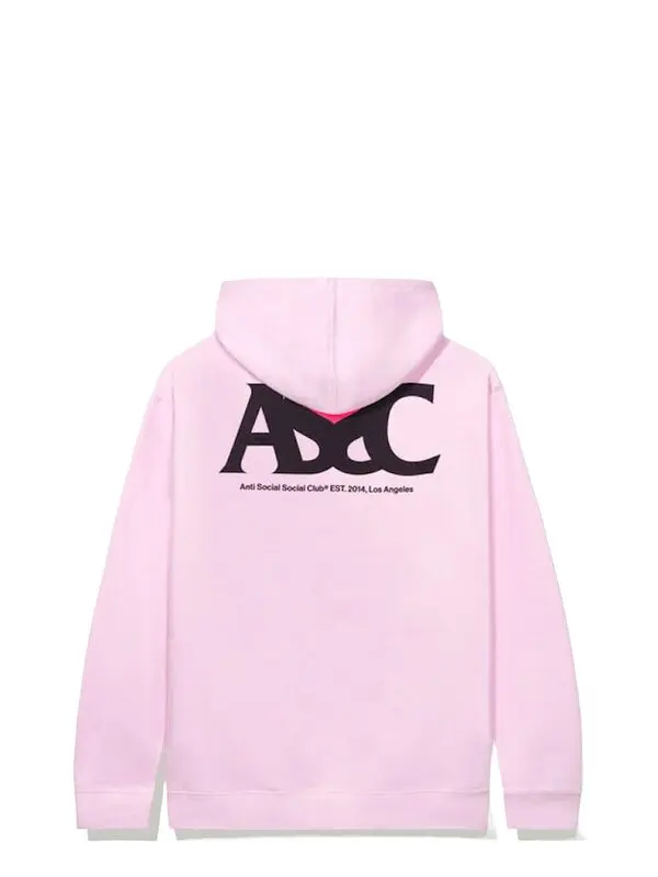 ANTI SOCIAL SOCIAL CLUB Negative Space Hoodie - Pink