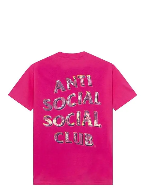ANTI SOCIAL SOCIAL CLUB Layer Lock T-shirt - Hot Pink