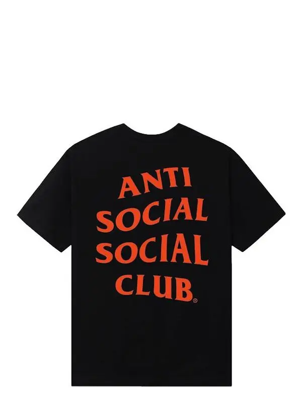 ANTI SOCIAL SOCIAL CLUB Mind Games Tee Shirtin - Black/orange