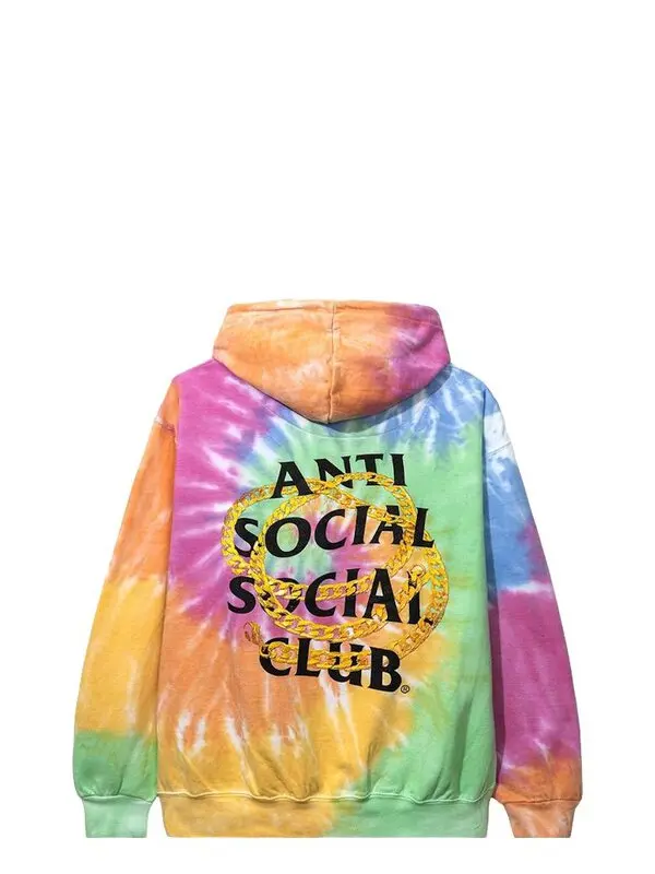ANTI SOCIAL SOCIAL CLUB Good Hoodie - Rainbow Tie Dye