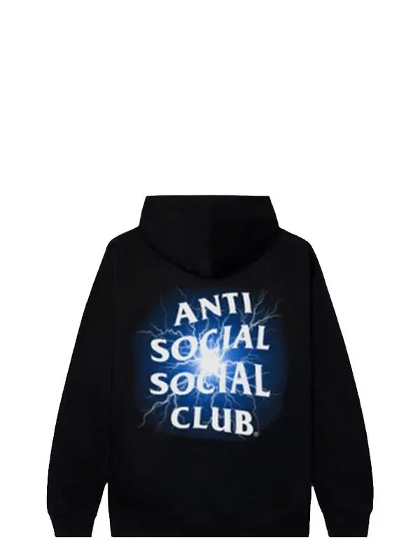 ANTI SOCIAL SOCIAL CLUB Glow In The Dark Pain Hoodie - Black/blue