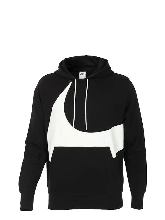 Nike Sportswear Swoosh Semibrush Sweatshirt - Black