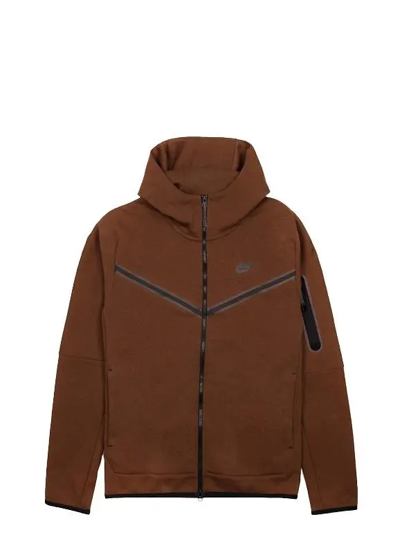 Nike Sportswear Tech Fleece Fullzip Hoodie - Cacao Wow/black