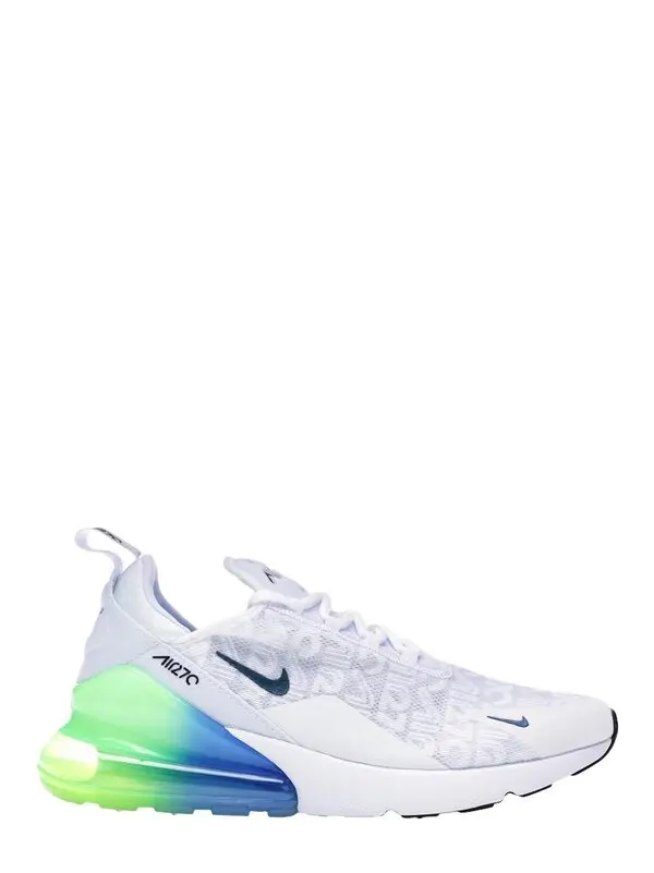 Nike Max 270 Sneakers - White/lime Blast/photo Blue