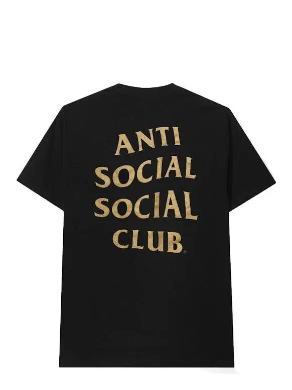 ANTI SOCIAL SOCIAL CLUB Congrats Tee Shirt - Black