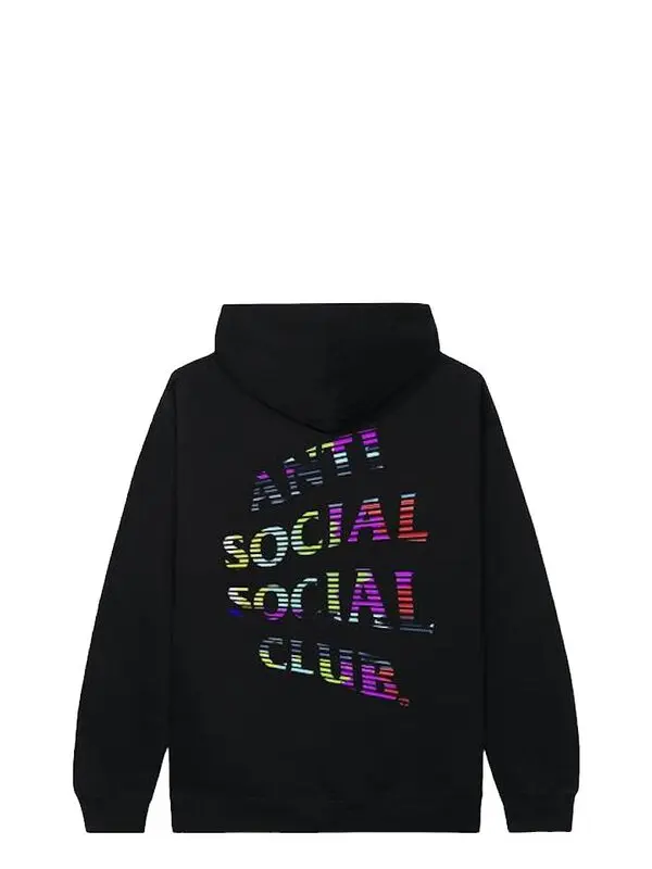 ANTI SOCIAL SOCIAL CLUB Fuzzy Connection Hoodie - Black