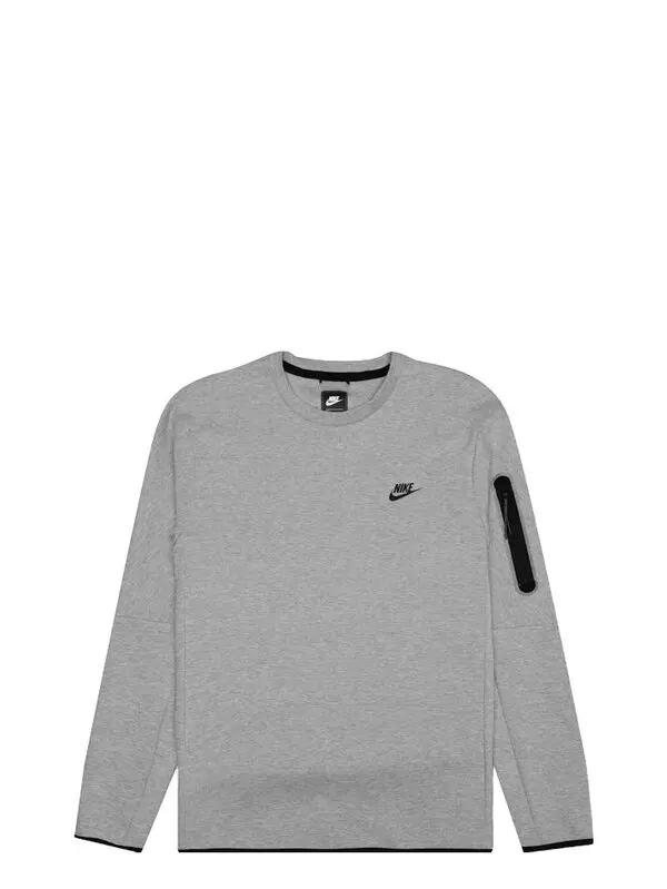 Nike Sportswear Tech Fleece Crew - Dark Grey Heather