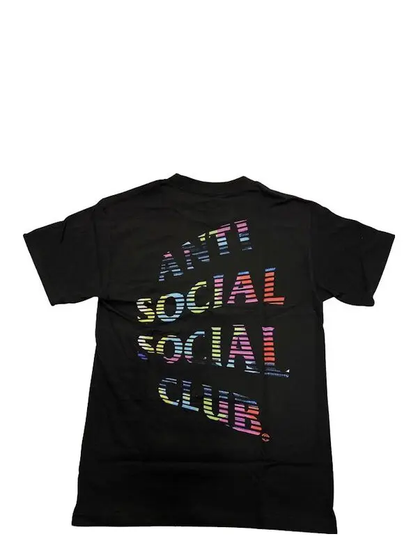 ANTI SOCIAL SOCIAL CLUB Fuzzy Connection T-shirt - Black