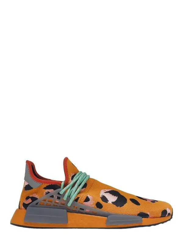 Adidas Nmd Hu Animal Print Sneakers - Focus Orange/core Black/screaming Green