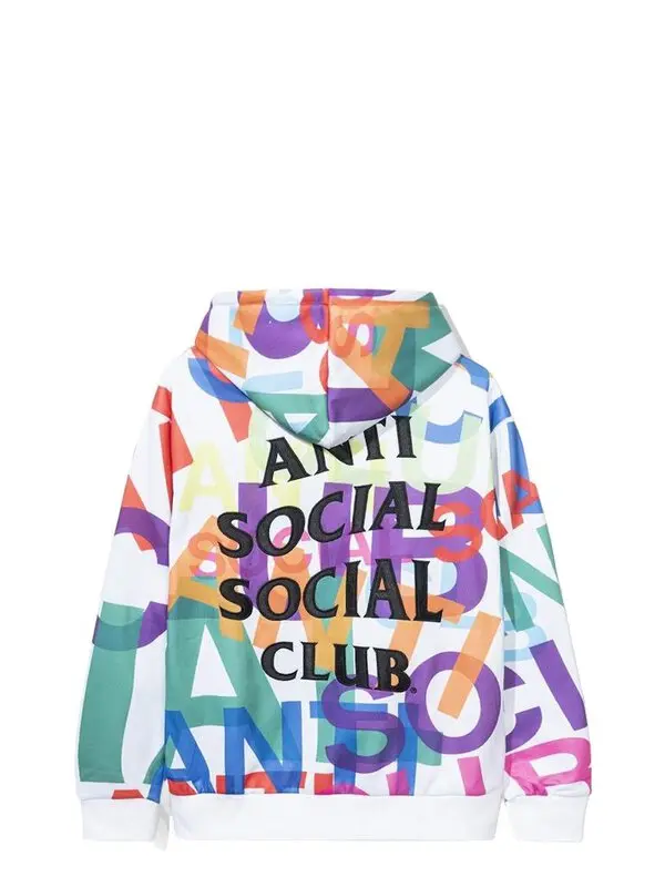 ANTI SOCIAL SOCIAL CLUB Headrush All Over Hoodie - White