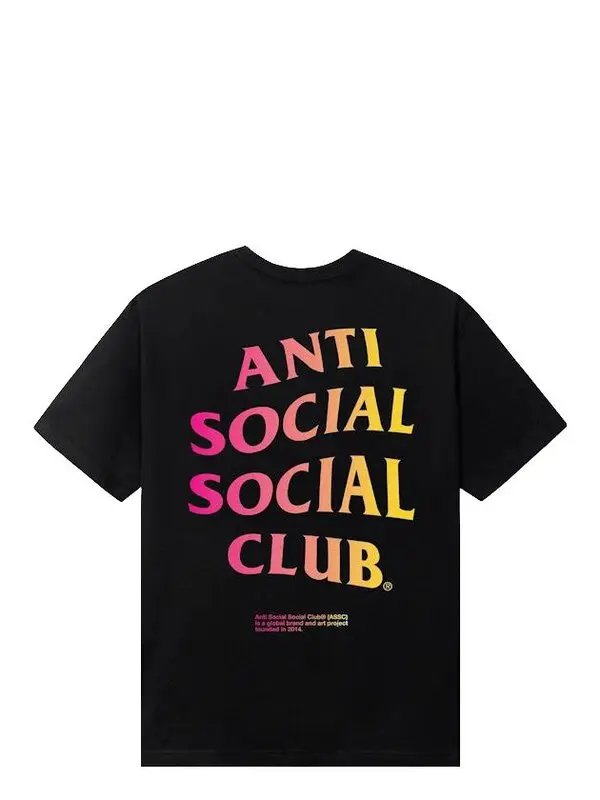 ANTI SOCIAL SOCIAL CLUB Indoglo Tee Shirt - Black