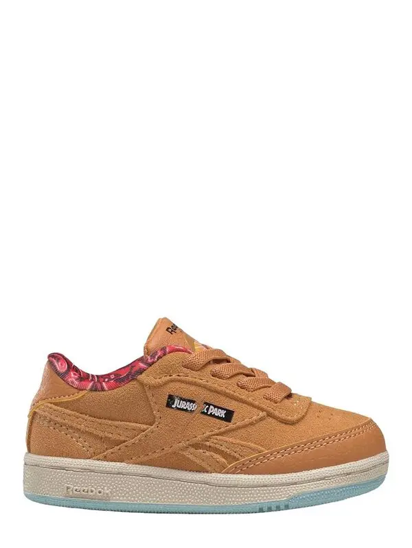 REEBOK Club C Jurassic Park Sneakers - Rich Ochre/diffused Blue/stadium Red