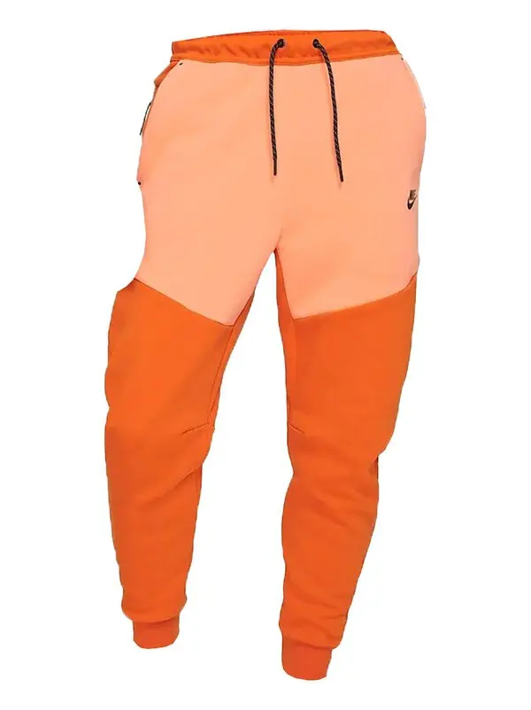 Nike Sportswear Tech Fleece Joggers - Campfire Orange Black