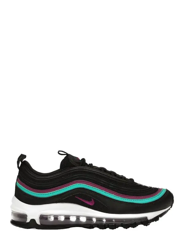 Nike Air Max 97 Sneakers - Black/bright Grape/clear Emerald