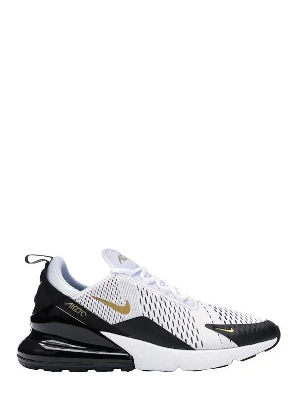 Nike Air Max 270 Sneakers - White/metallic Gold/black