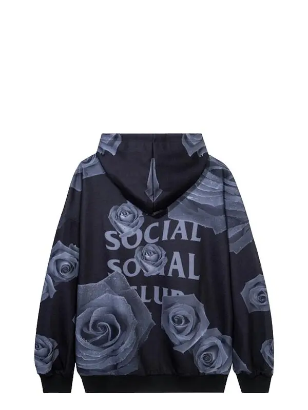 ANTI SOCIAL SOCIAL CLUB Petal To The Floor Hoodie - Black