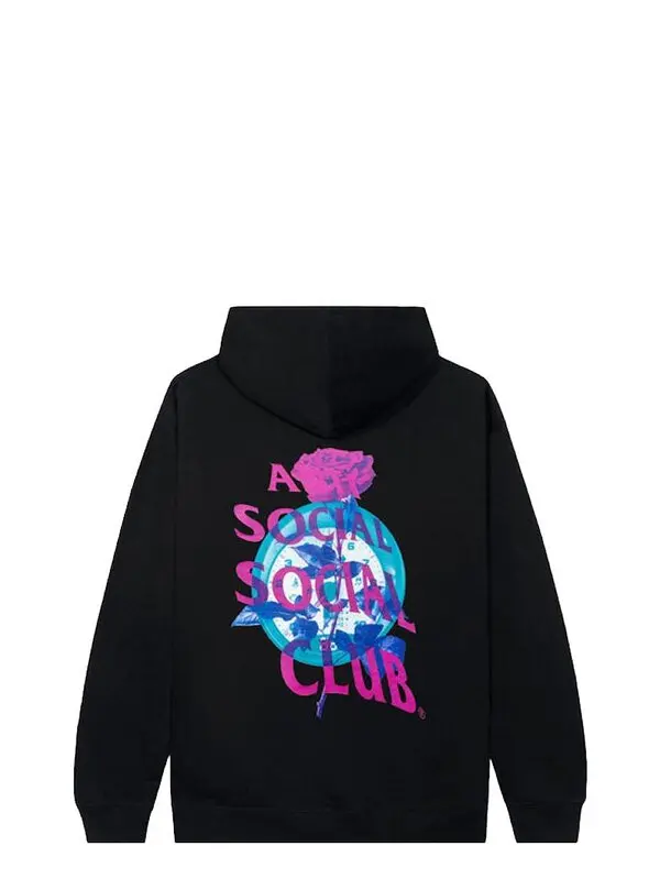 ANTI SOCIAL SOCIAL CLUB Out Of Time Hoodie - Black