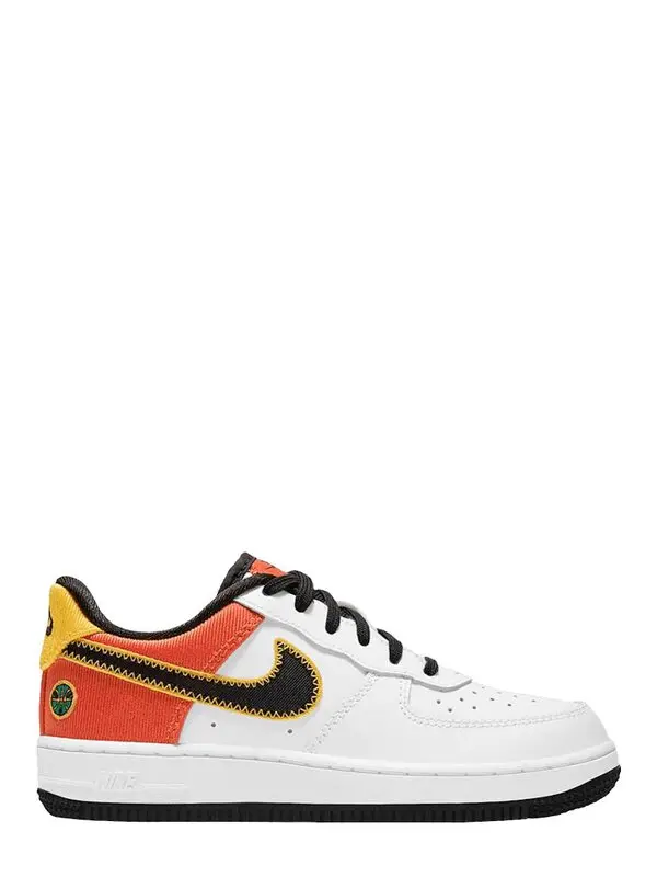 Nike Air Force Low Lv8 Raygun Sneakers - White/orange Flash/amarillo
