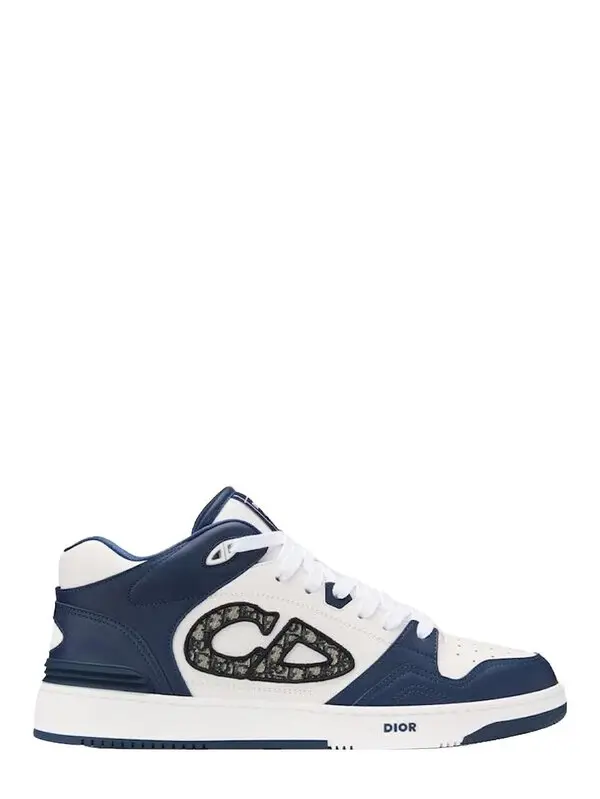 Dior B57 Mid Oblique Sneakers - Blue/white