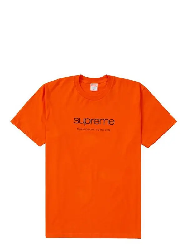 Supreme Shop Tee Shirt - Orange