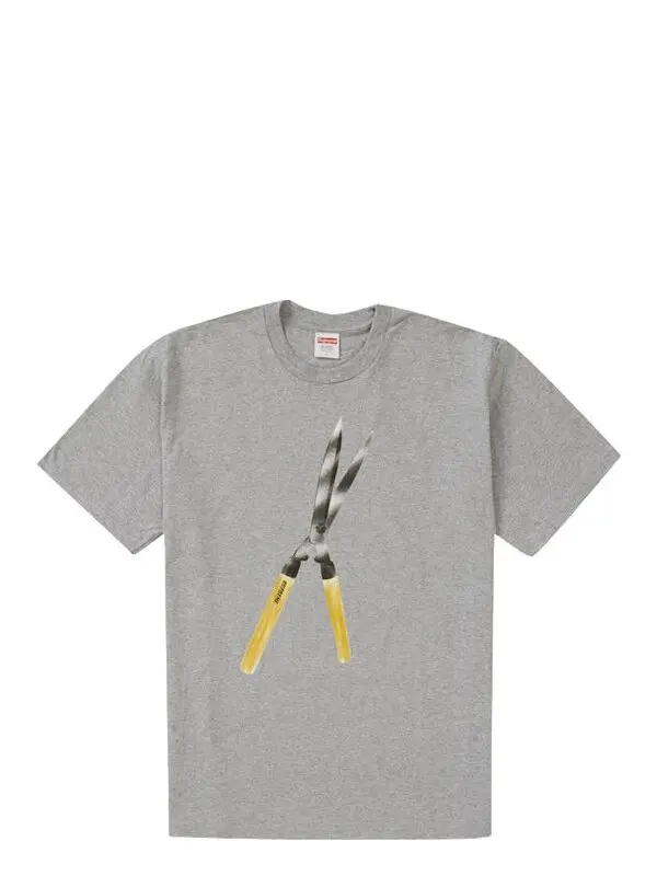 Supreme Shears Tee Shirt - Heather Grey