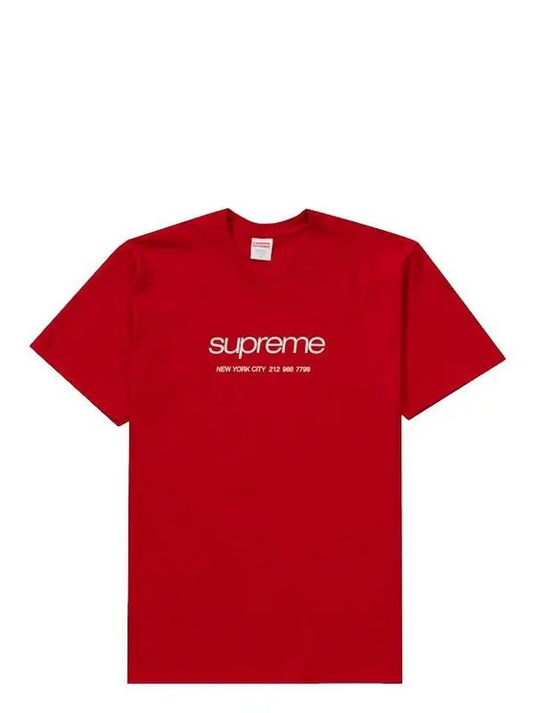 Supreme Shop Tee Shirt - Red