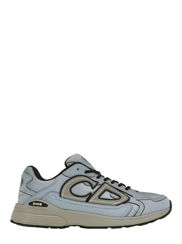 Dior B30 Mesh And Technical Fabric Sneakers - Blue/grey/black