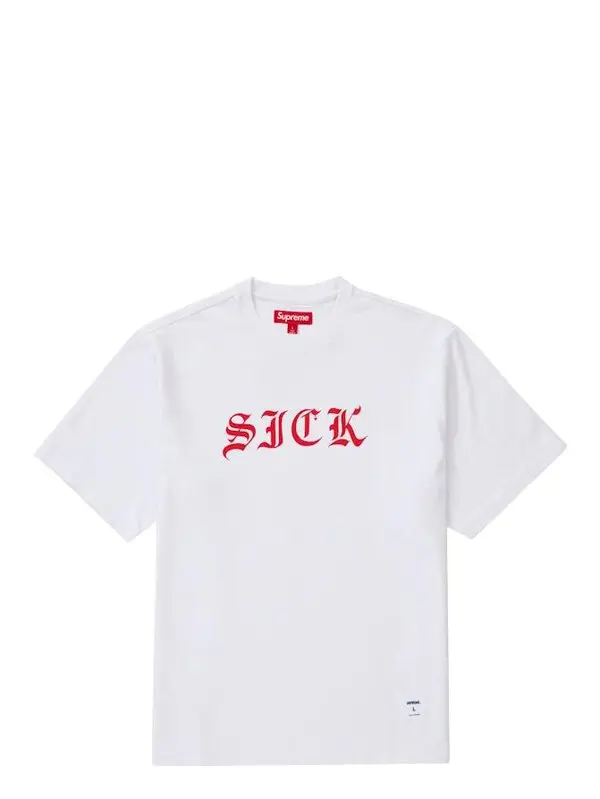 Supreme Sick Short Sleeve Top - White