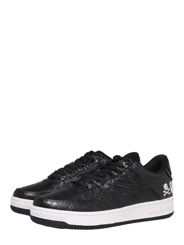 BAPE A Bathing Ape Sta Sneakers Neighborhoodin - Black/white
