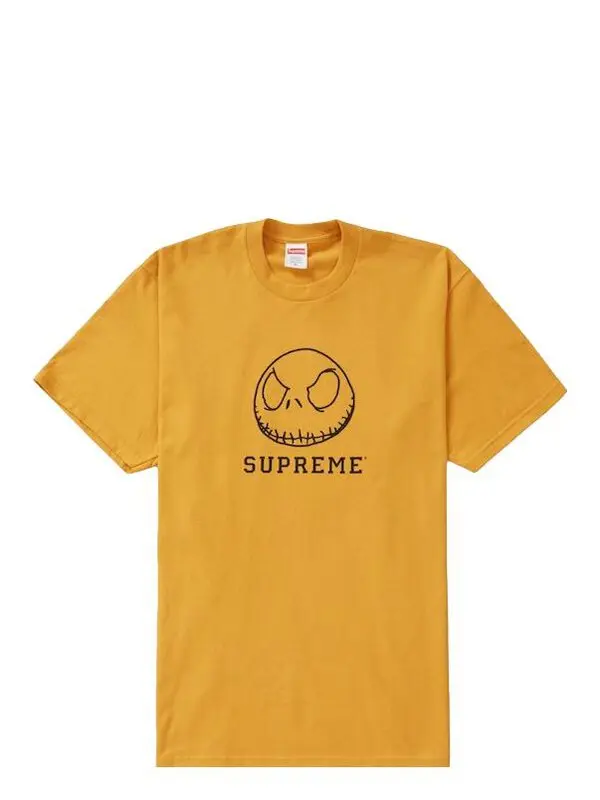 Supreme Skeleton Tee Shirt - Mustard