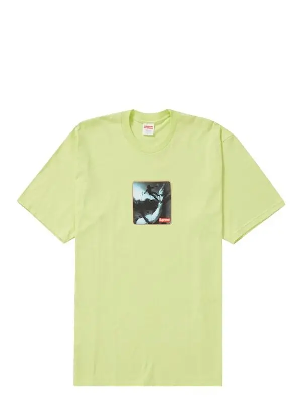 Supreme Shadow Tee Shirt - Neon Green