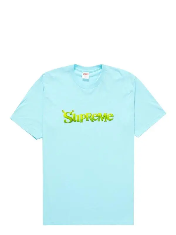 Supreme Shrek Tee Shirt - Turquoise