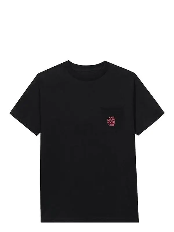 ANTI SOCIAL SOCIAL CLUB Cross My Heart Tee Shirt - Black