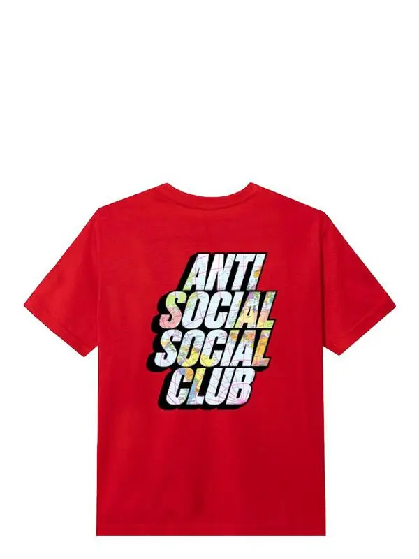 ANTI SOCIAL SOCIAL CLUB Drop A Pin T-shirt - Red