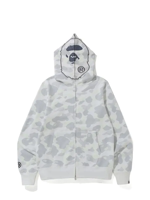 BAPE City Camo 2nd Ape Full Zip Hoodie - White