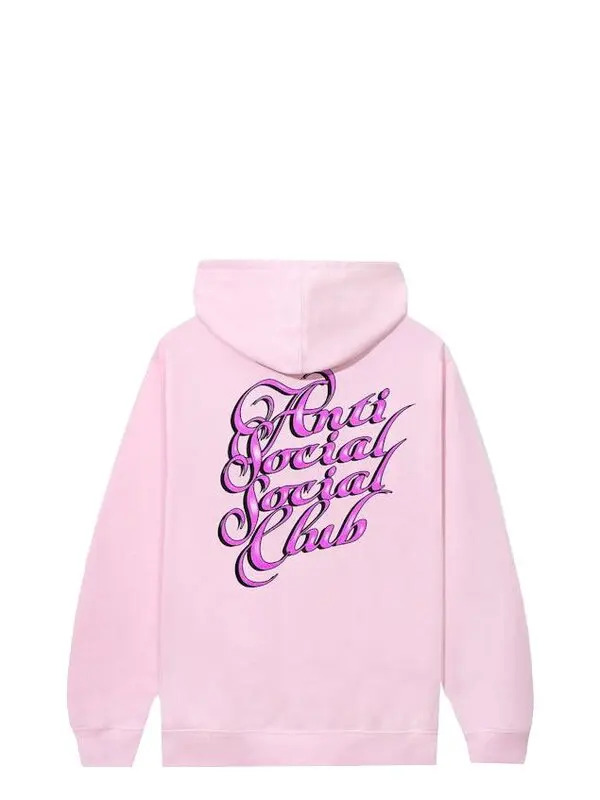 ANTI SOCIAL SOCIAL CLUB Eyelash Hoodie - Pink