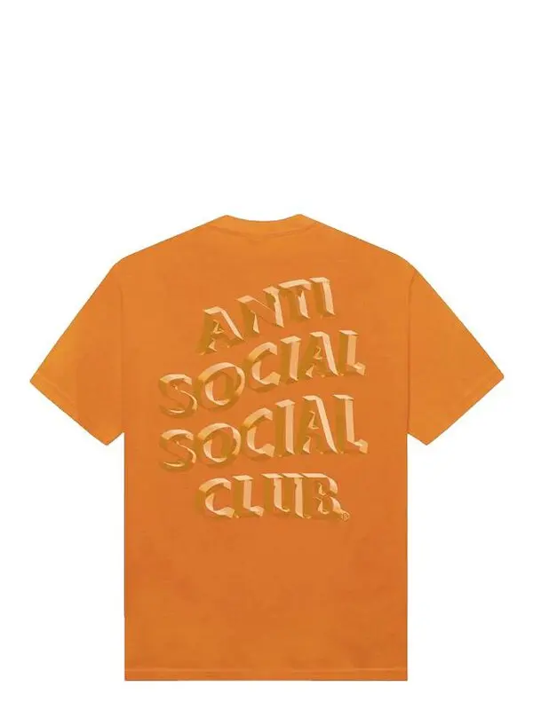 ANTI SOCIAL SOCIAL CLUB Deeper Than Usual Tee Shirt - Orange Sherbet