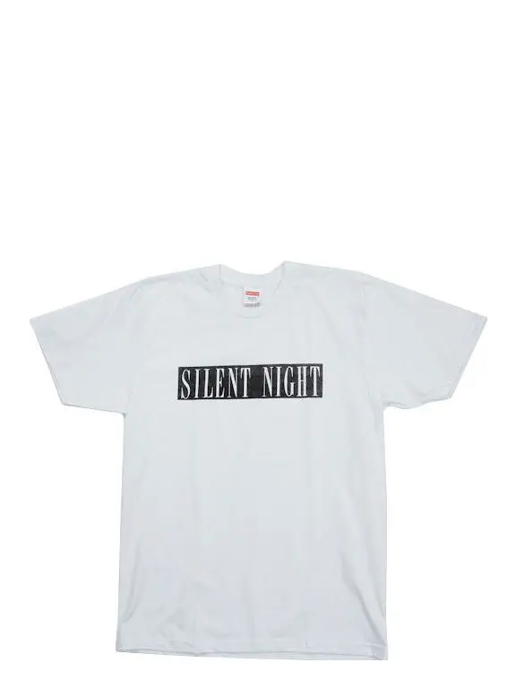Supreme Silent Night Tee Shirt - White