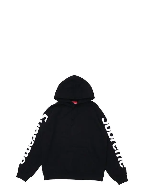 Supreme Sideline Hooded Sweatshirt - Black