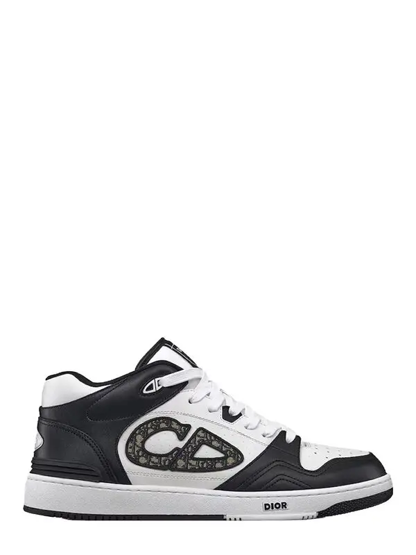 Dior B57 Mid Top Sneakers - Black/white