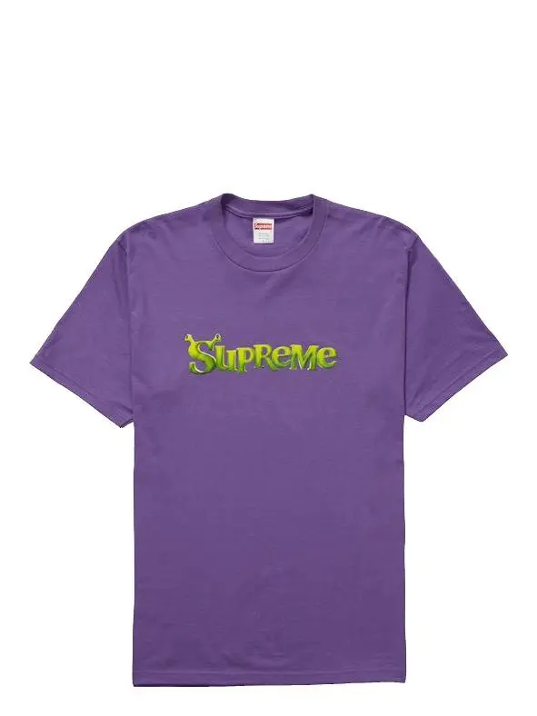 Supreme Shrek Tee Shirt - Purple