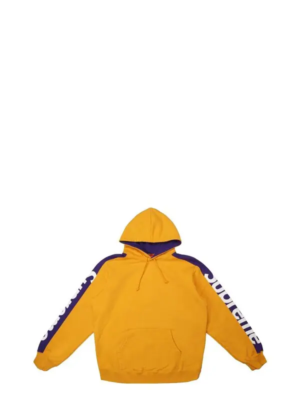 Supreme Sideline Hooded Sweatshirt - Gold