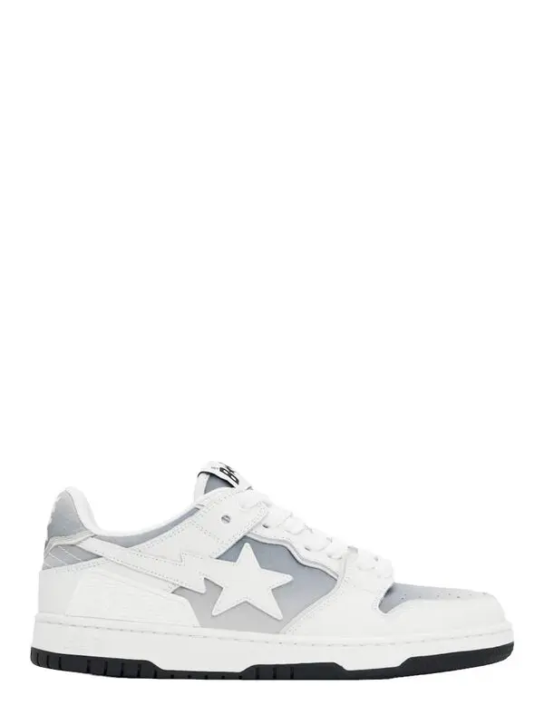 BAPE A Bathing Ape Sk8 Sta #4 Sneakers - White