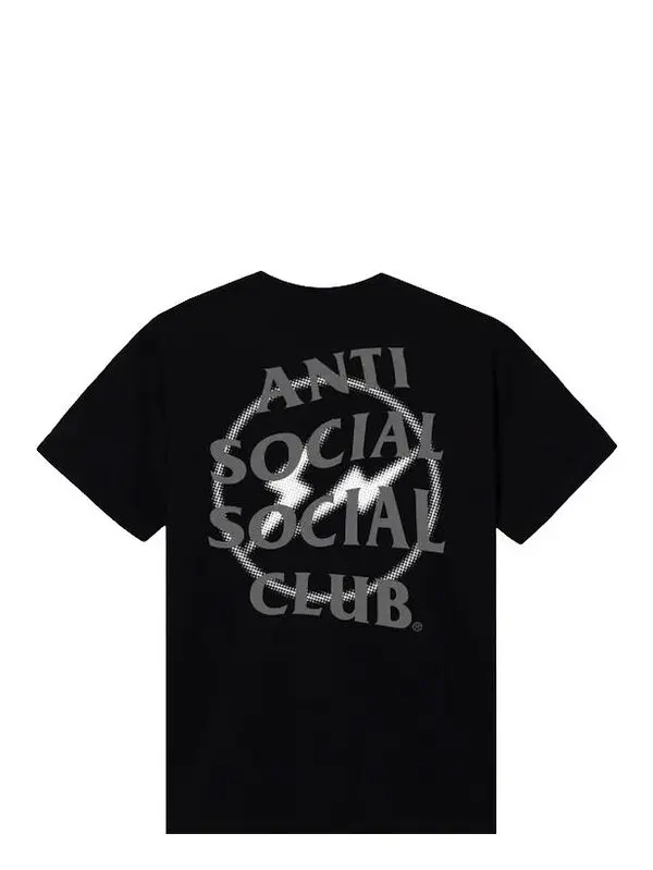ANTI SOCIAL SOCIAL CLUB Fragment Half Tone Tee Shirtin - Black/gray