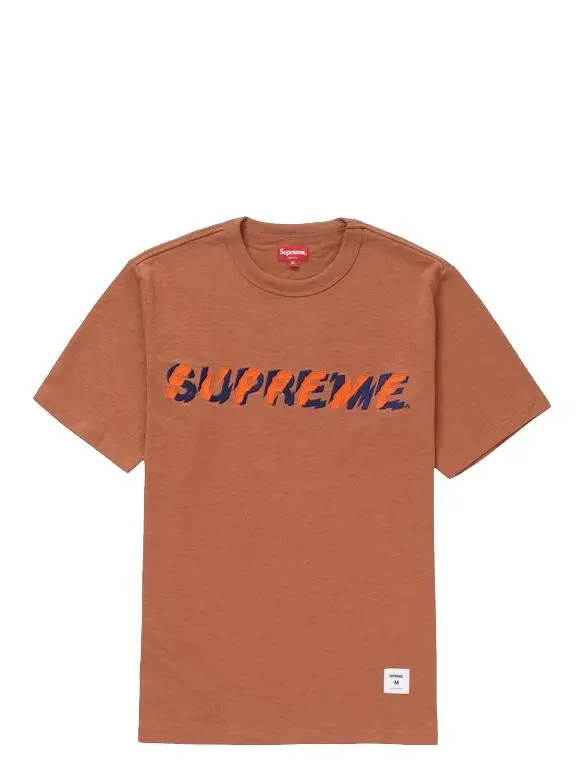 Supreme Shatter Short Sleeve Top - Rust